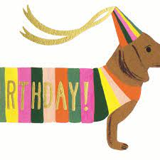 Birthday - Happy Birthday Hot Dog #10 card by Rifle Paper | Greetings ...